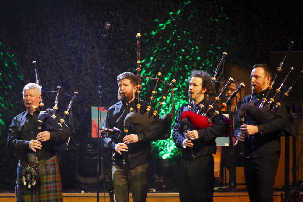 Photos from Celtic Connections Pipe Band Concert 2023 - Bagpipe News