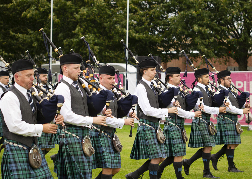 Results from the Scottish Pipe Band Championships 2024 - Bagpipe News